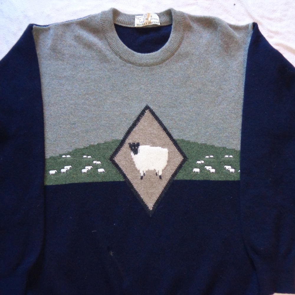 Woolly Jumpers Sheep Sweater Wool New Zealand - Gem